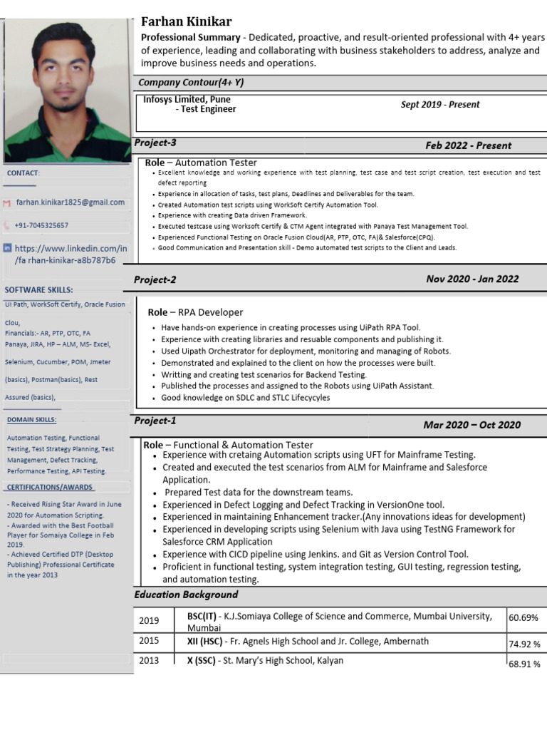 Farhan CV | PDF