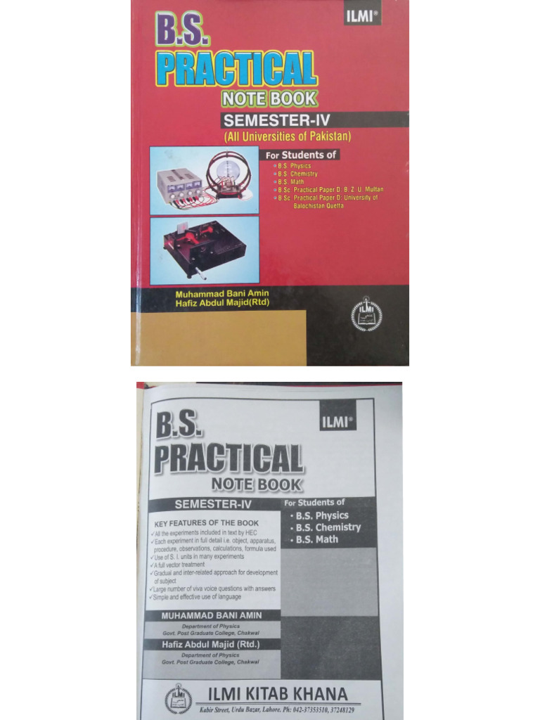 Physics Bs Practical | PDF