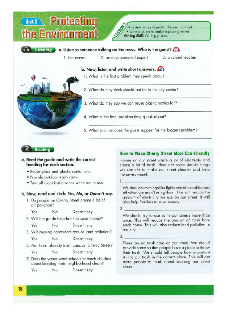 Ilearn Smart World 8 - Unit 3 - Lesson 3 | PDF
