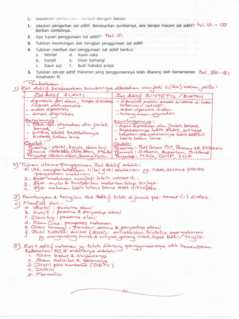 VIII 201 C.Uraian No.1-5 - Solusi | PDF