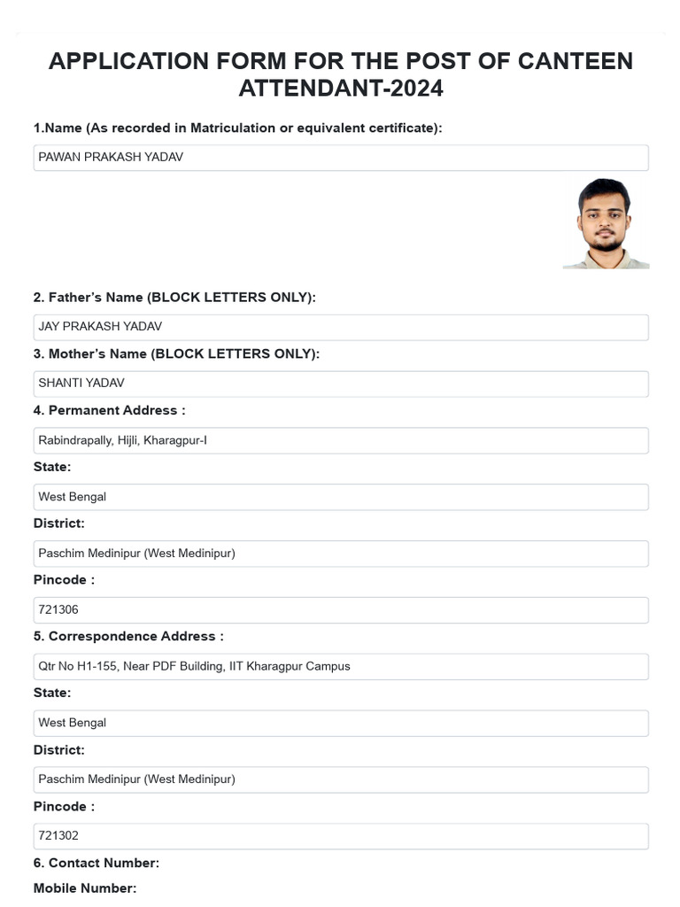 Application Preview Canteen | PDF