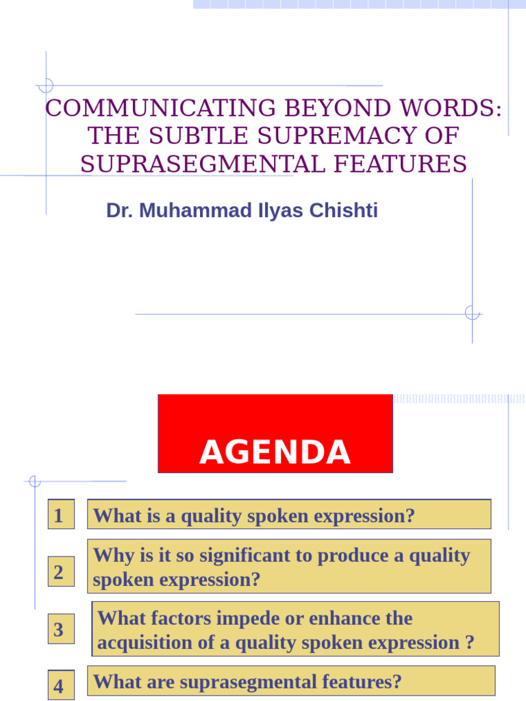 Communicating Beyond Words | PDF | Stress (Linguistics) | English Language