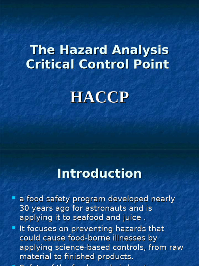 presentation_haccp_0 | PDF