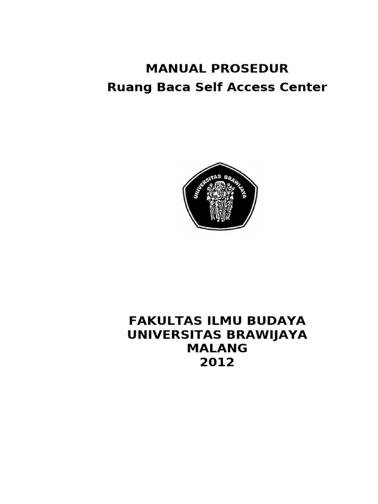 Manual Prosedur Sac | PDF