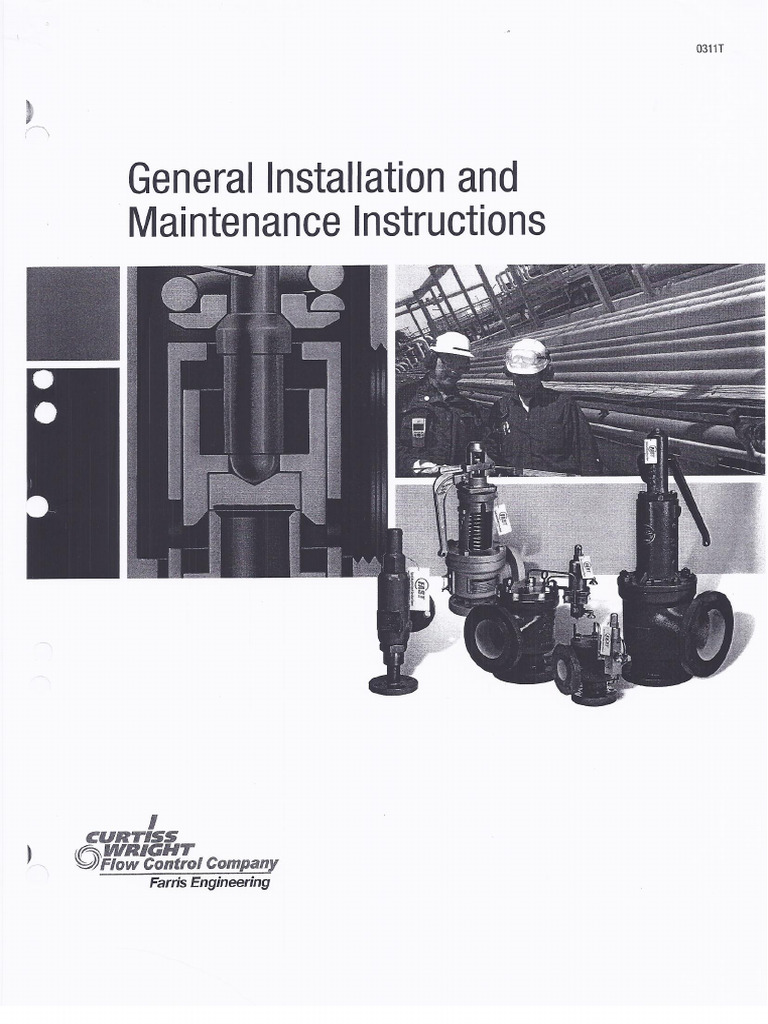 Pressure Safety Relief Valve Installation and Maintenance | PDF