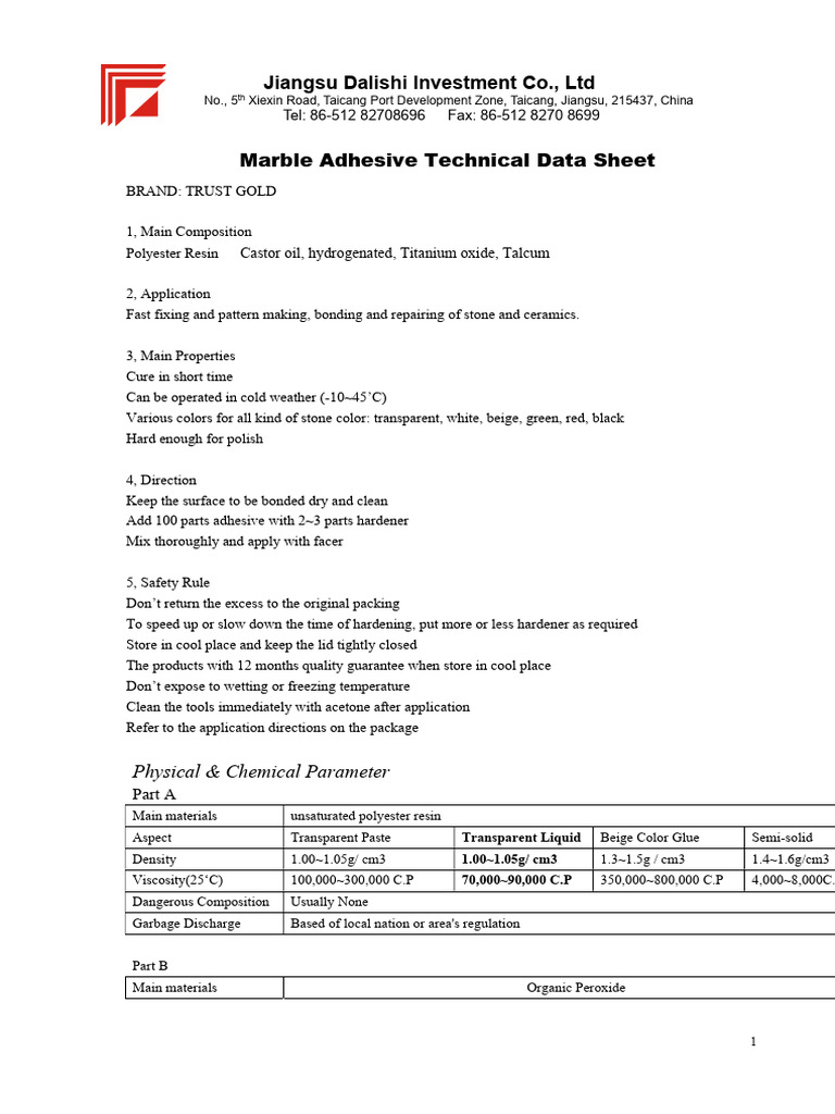 TRUST TDS-tony | PDF