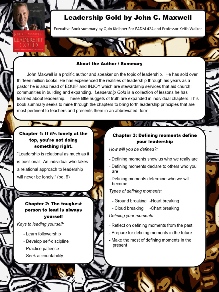 Leadership Gold Summary | PDF