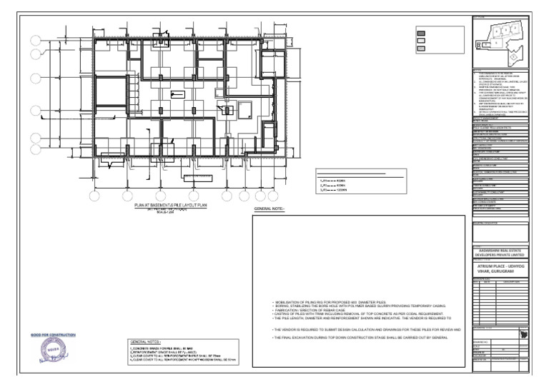 Hsiidc-S-0001-Plan at Basement-6 Level-R0-10-08-2023 | PDF | Deep ...