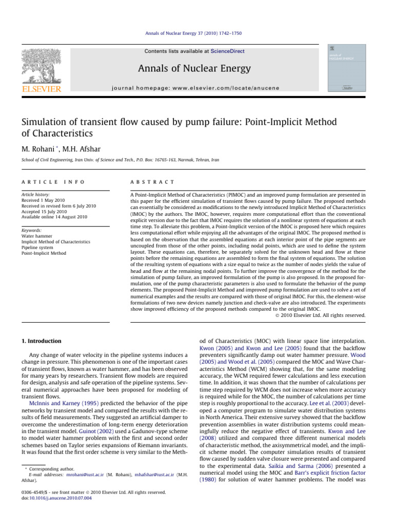Financial Yield Moment Method Design For Critical Flow Method of ...