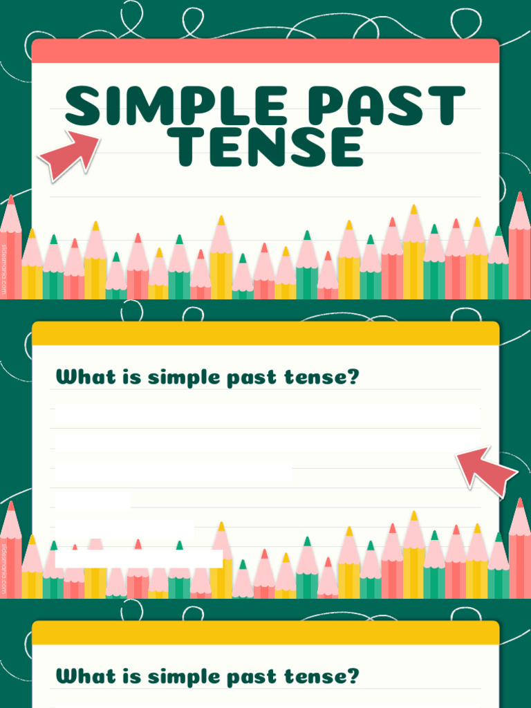 Simple Past Tense | PDF
