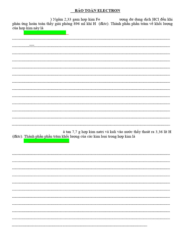 2 - Gui - Hs - BAO TOAN E | PDF