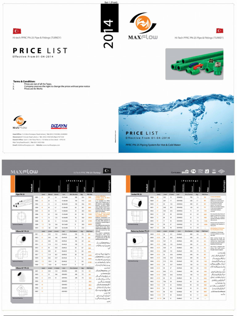 Price List | PDF