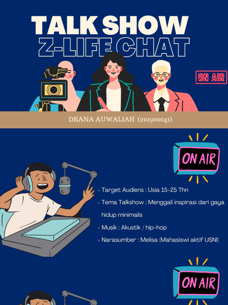 Naskah Talkshow - Deana Auwaliah - 210900041 | PDF