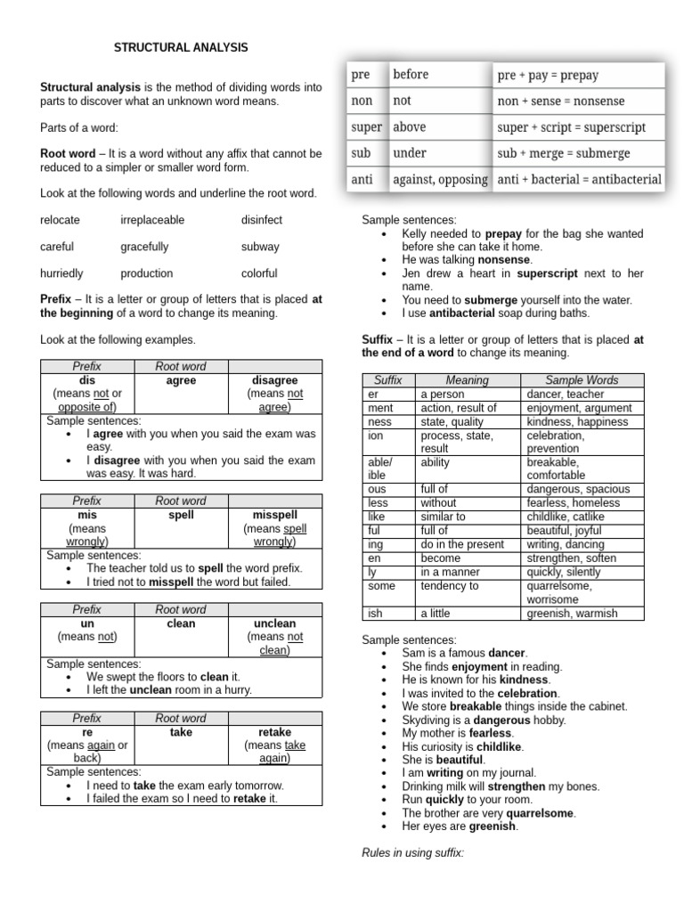Structural Analysis Handouts | PDF