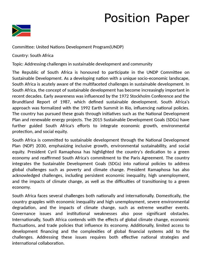 Position Paper | PDF