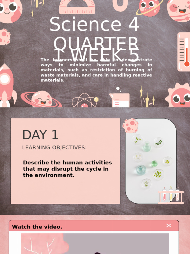 Science4 Q1 Week5 PPT MATATAG @edumaymay | PDF