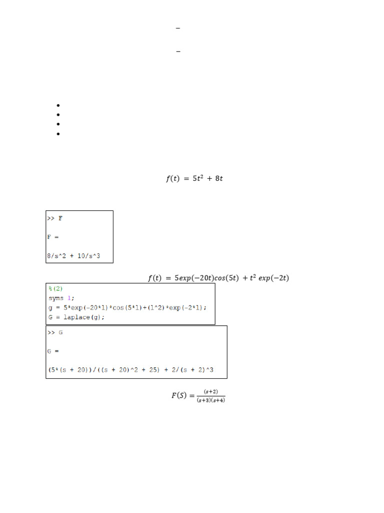MATLAB Assignment 3 | PDF