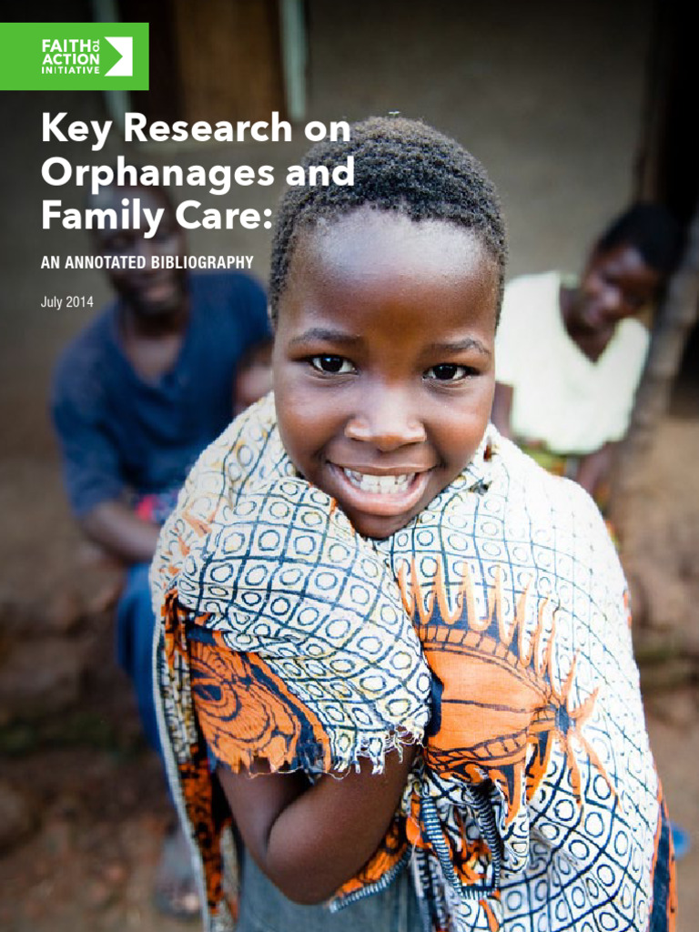 Key Research Annotated Bibliography | PDF | Orphanage | Wellness