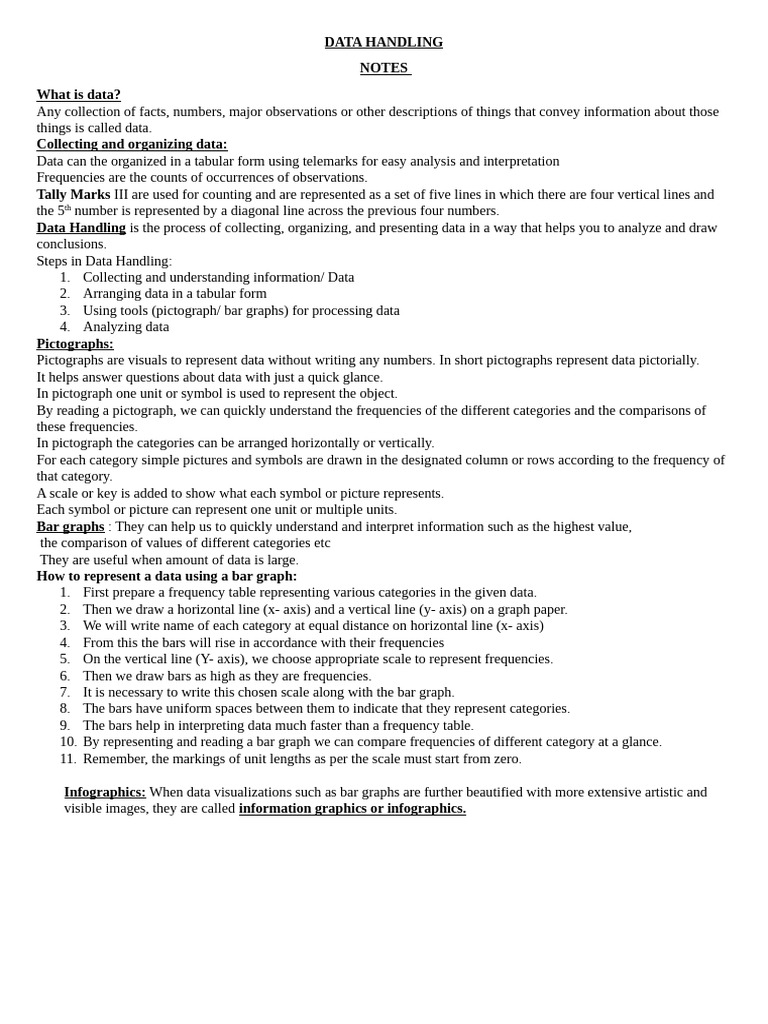 L-4 Data Handling | PDF