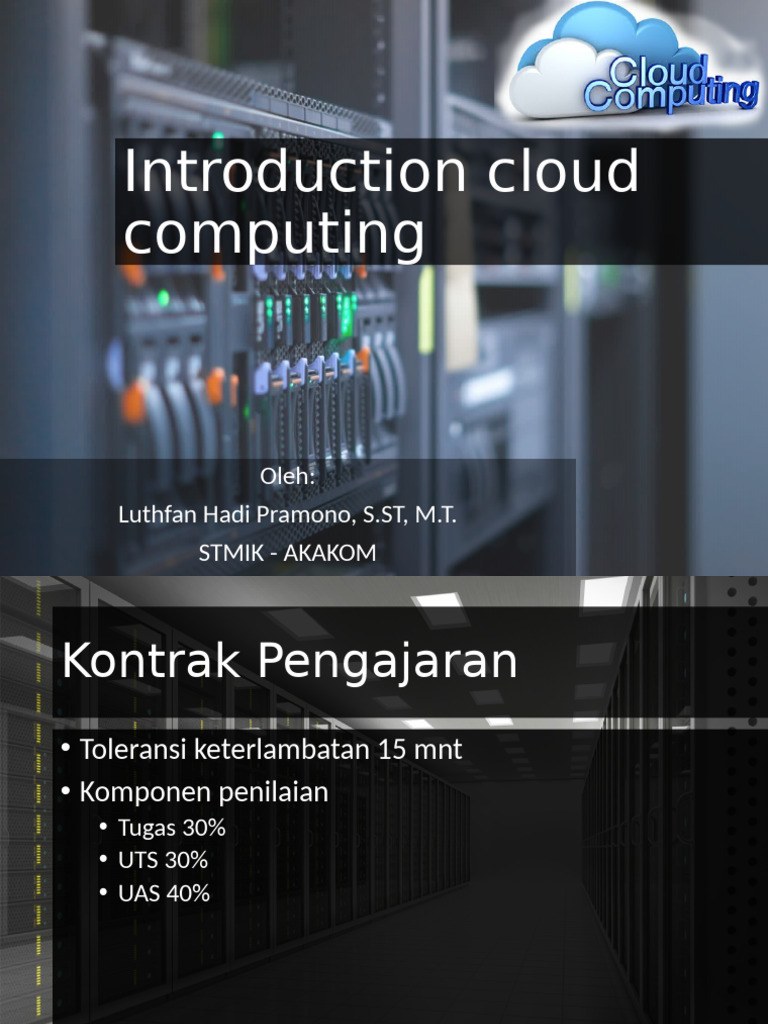 Pengenalan Cloud Computing | PDF