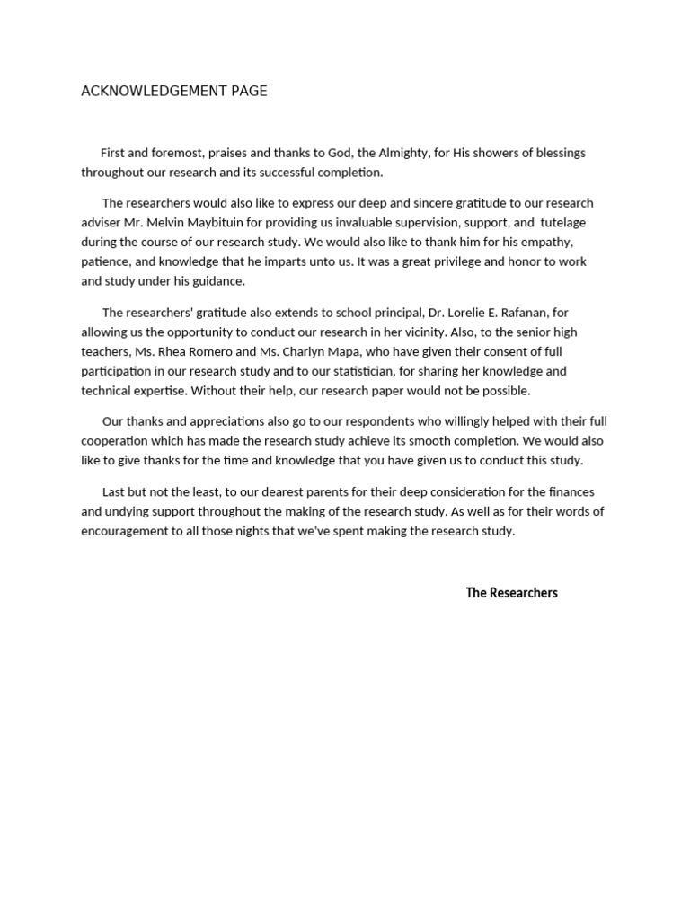 Acknowledgement Wps Office | PDF