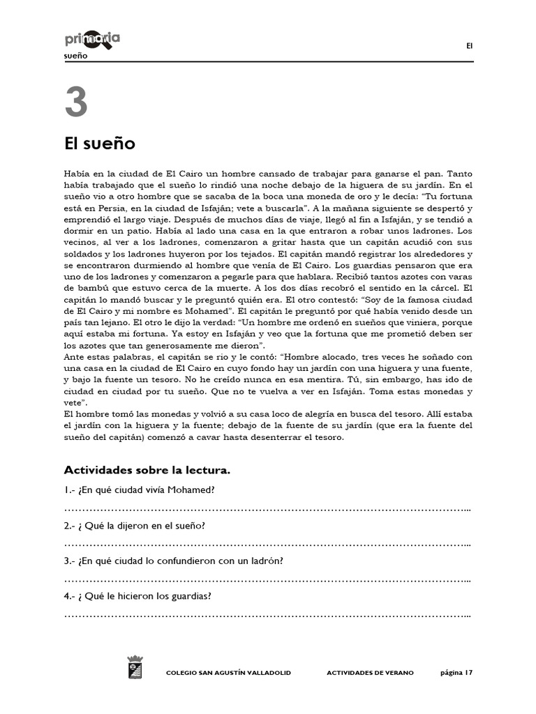 El sueño y la búsqueda del tesoro | PDF | Lingüística | Arte