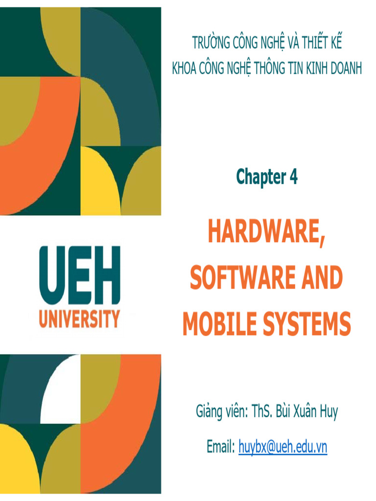 Chapter 4 - Hardware Software and Mobile Systems | PDF