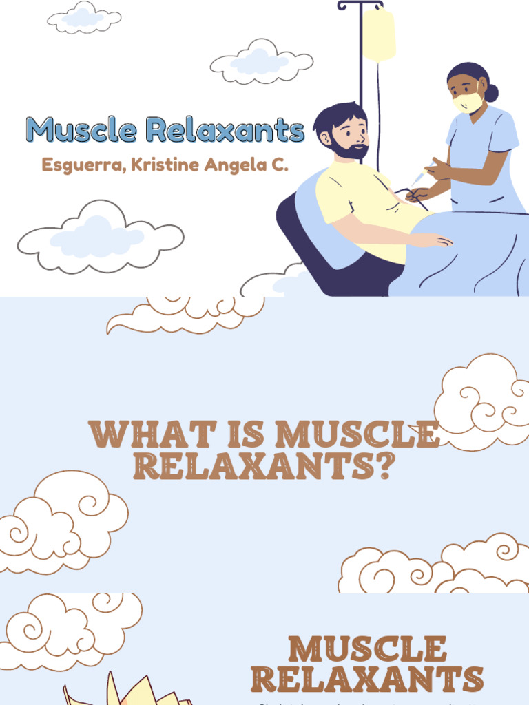 Muscle Relaxants | PDF