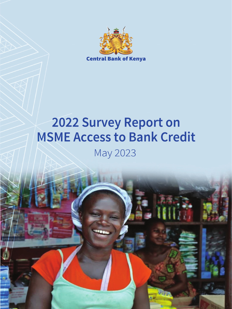 2022 Survey Report On MSME Access To Bank Credit - May 2023 | PDF