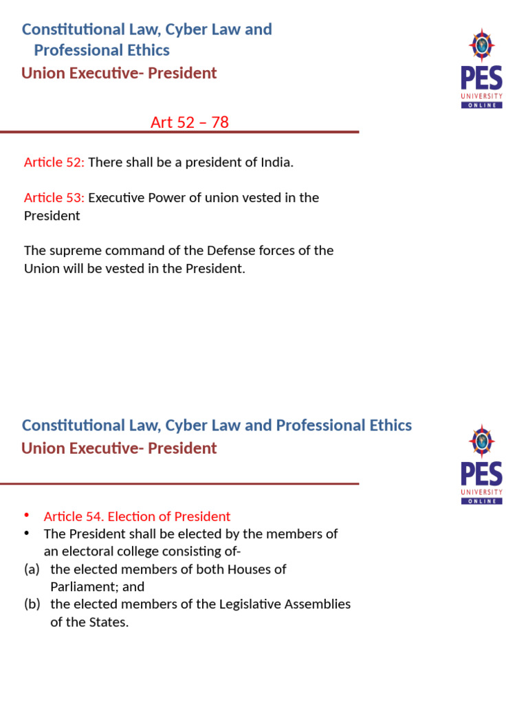 Unit 2 Constitutional Law, Ethcis and Cyber Law | PDF