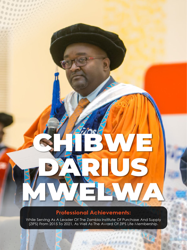 Chibwe D Mwelwa Magazine | PDF | Procurement | Business