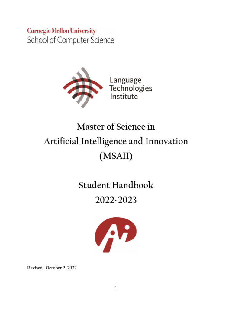 Handbook Msaii 2022 2023 | PDF