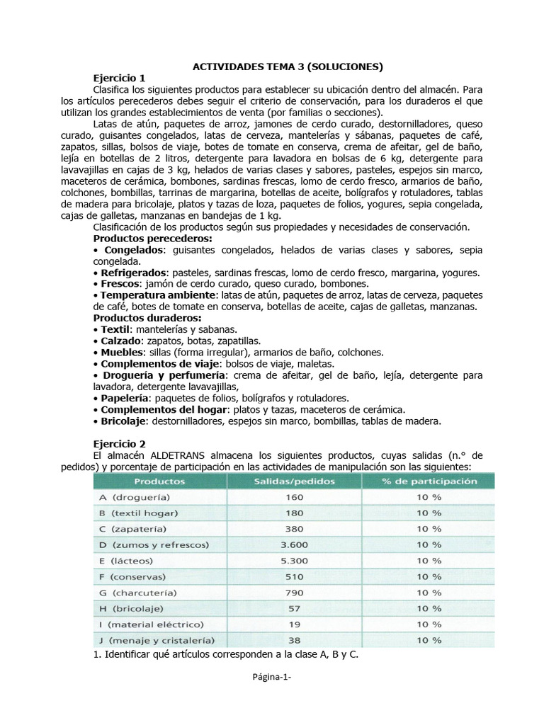 Ejercicios Del Tema 3solucionados | PDF