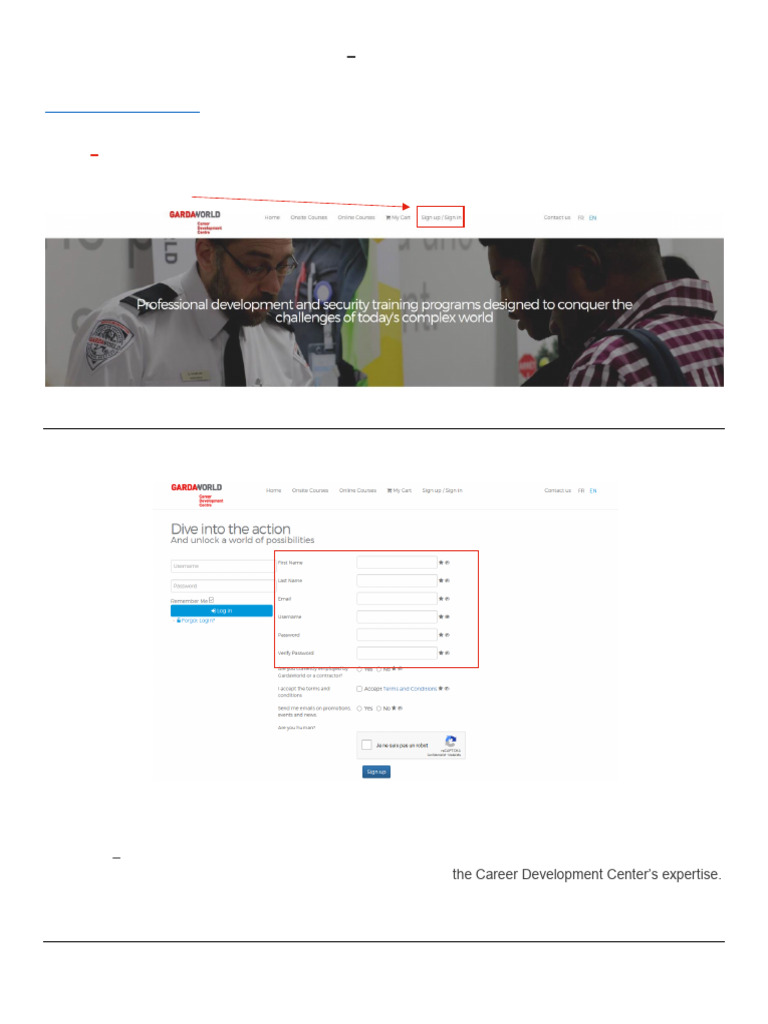 Tutorial Online Registration EN0818 | PDF