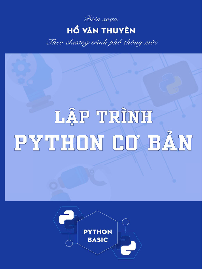 Tai Lieu Python Co Ban Hothuyen - Name - .VN | PDF