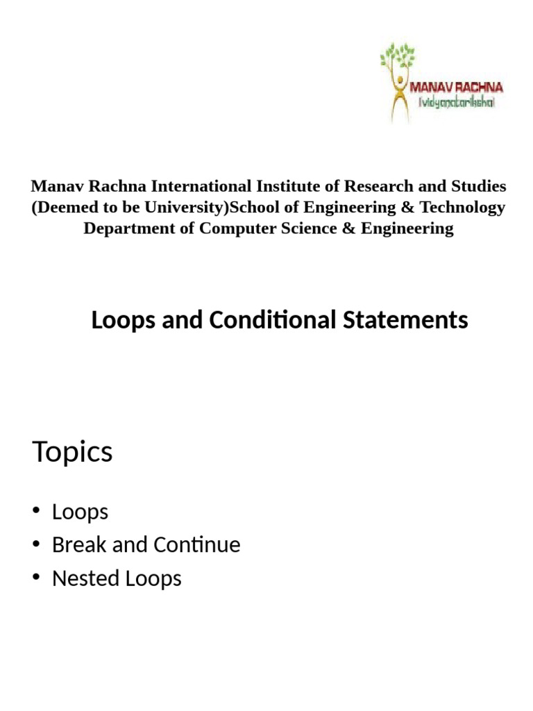 Nested Loop-Break and Continue | PDF | Control Flow | Computer Science