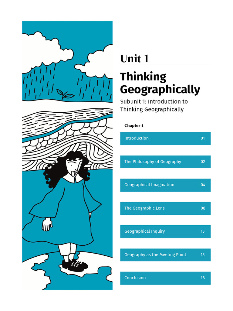 Geography - Unit 1 - Subunit 1 - Handbook | PDF