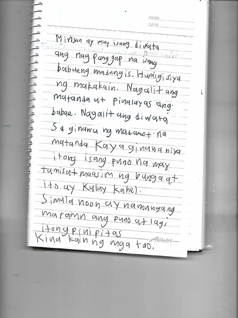 G7 - Filipino - Notebook Story 2 | PDF