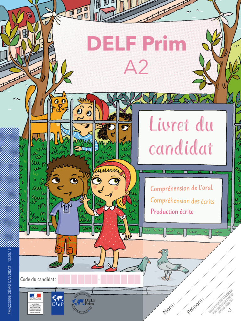 DELF A2 Prim Sujet 1 Total | PDF