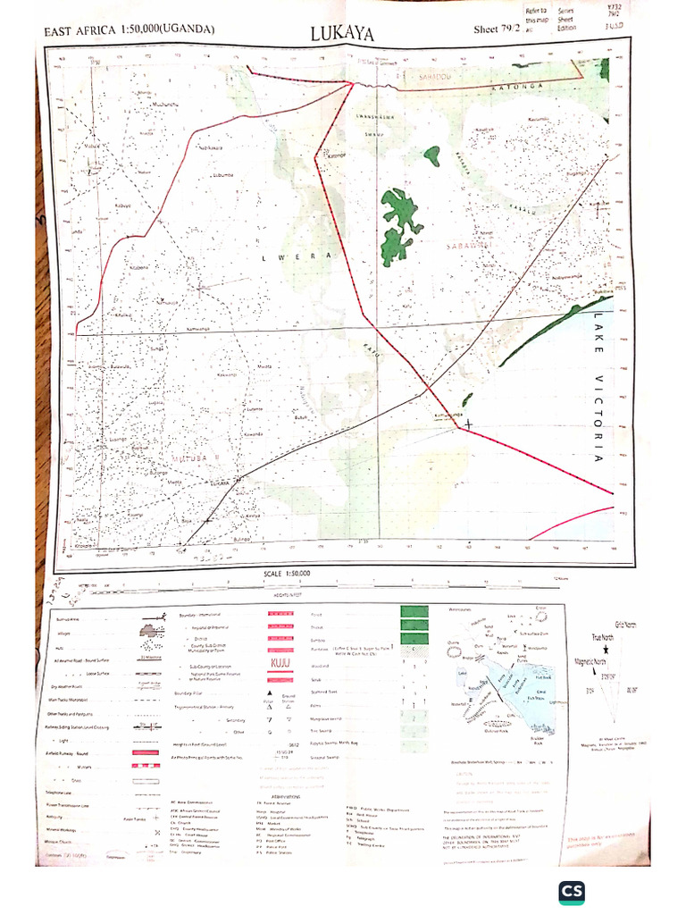 Lukaya Map Extract | PDF