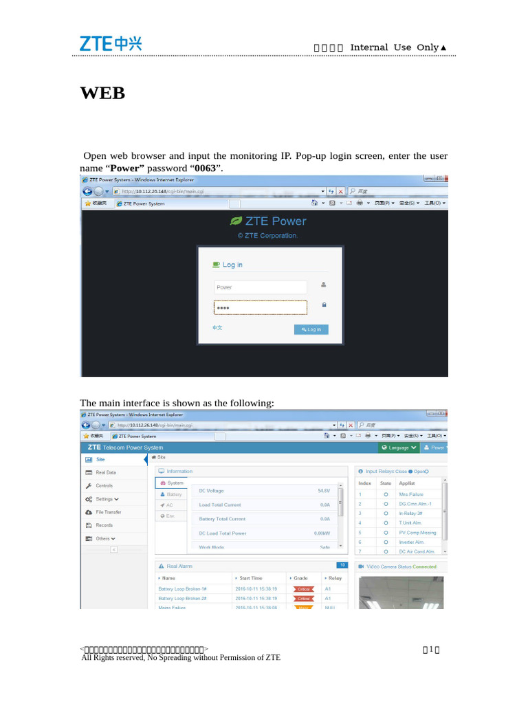 Relay configuration | PDF