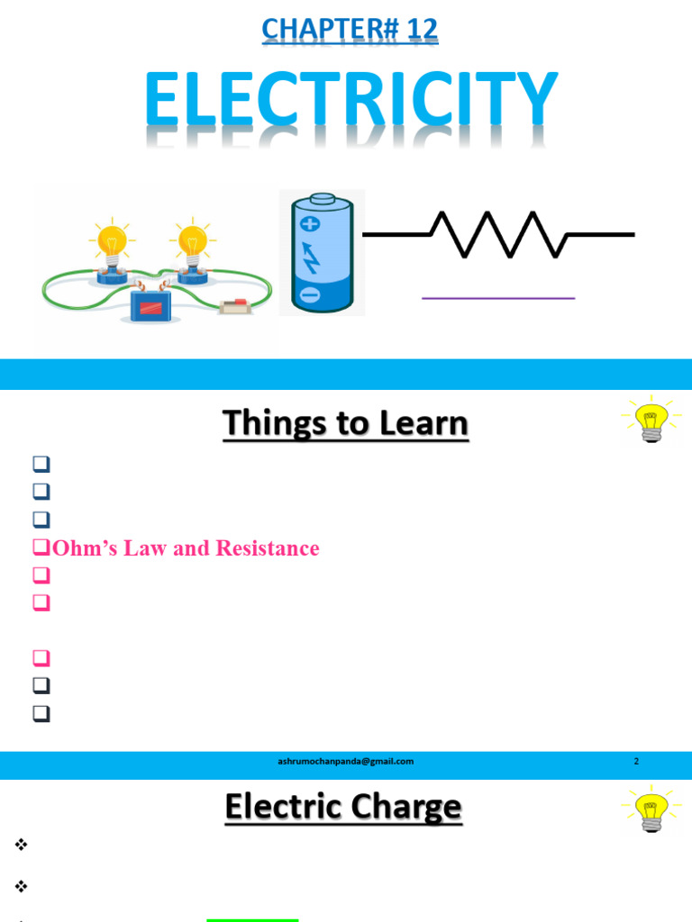 Electricity (1) | PDF