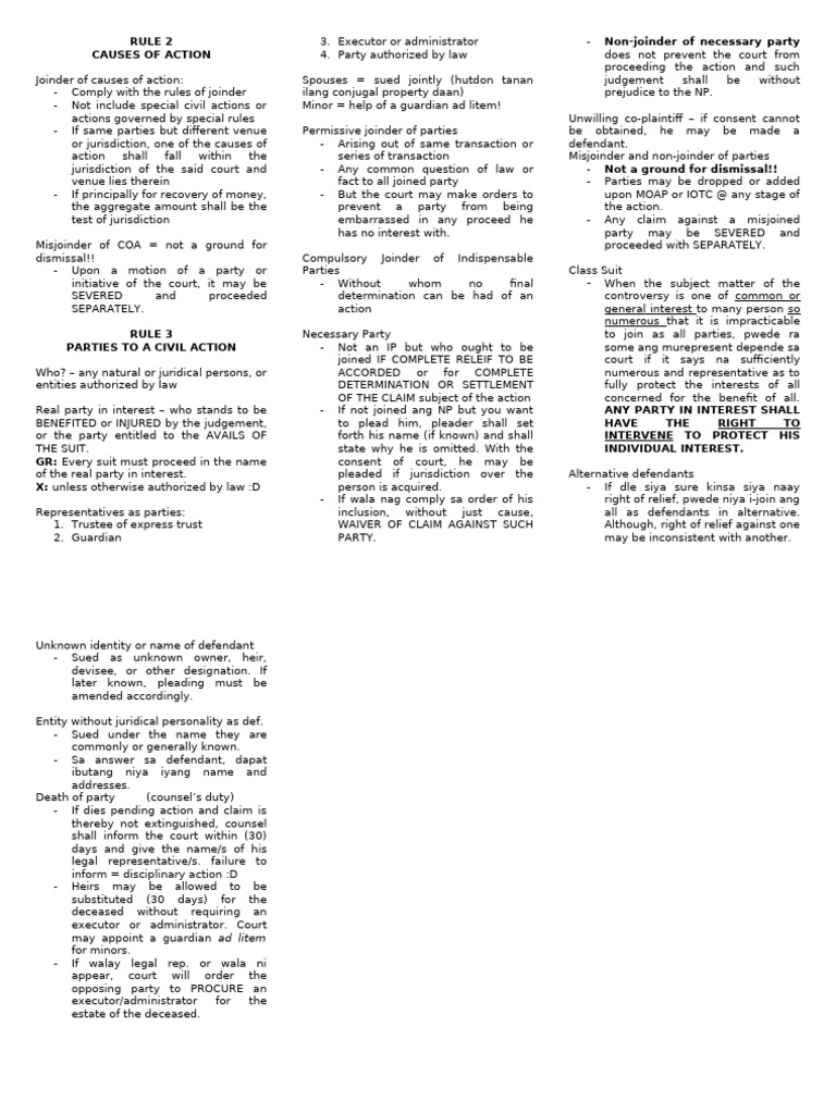 Civpro 1-39 | PDF