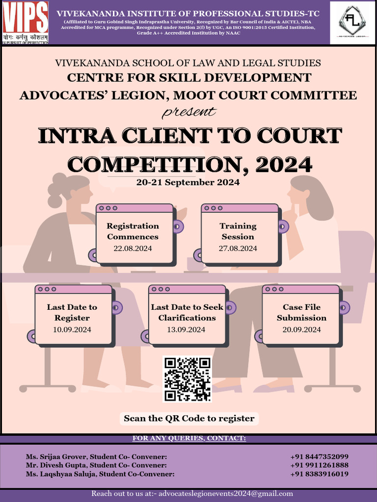 Updated Brochure-Intra Client To Court Competition | PDF