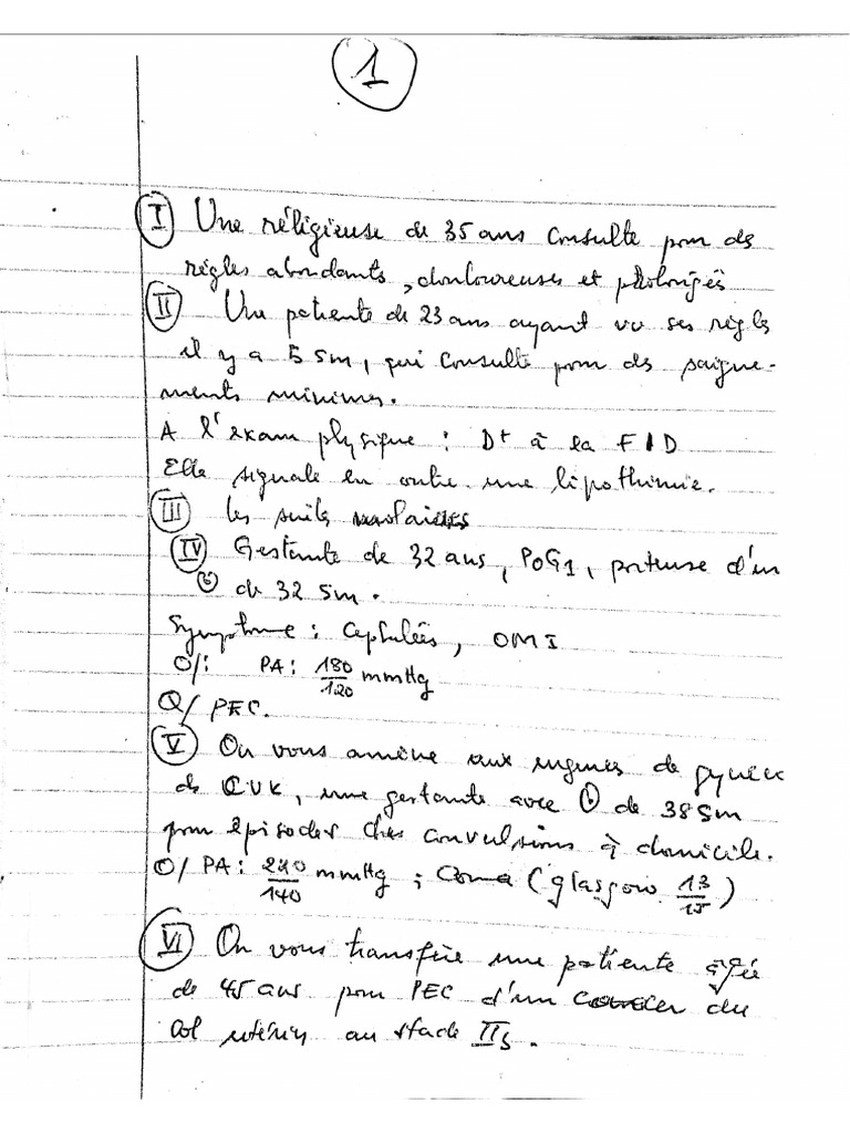 Gynéco Encadrement | PDF