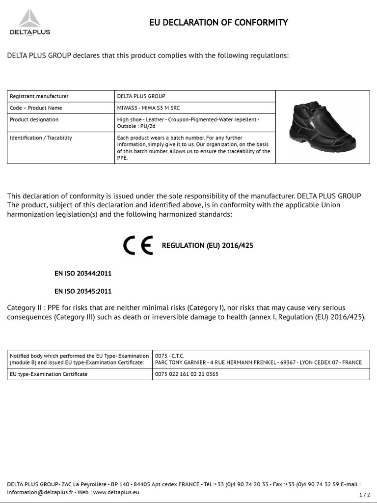 MIWA S3 M SRC_dceuepi-certificate_en | PDF