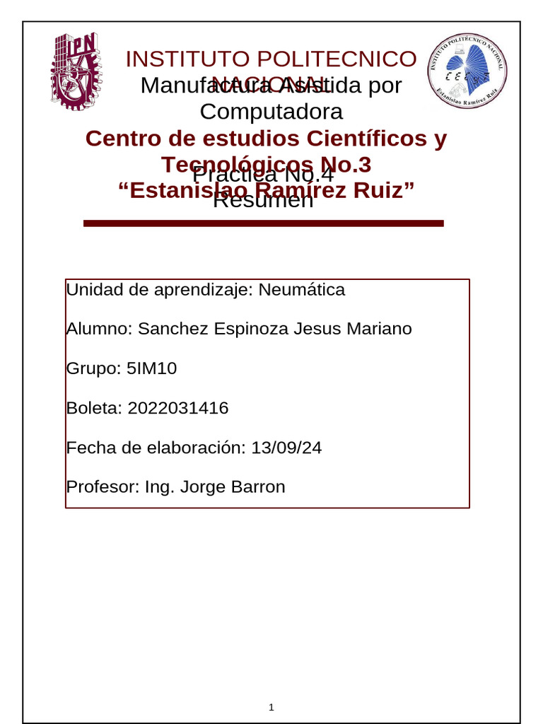 Practica 4-Resumen | PDF