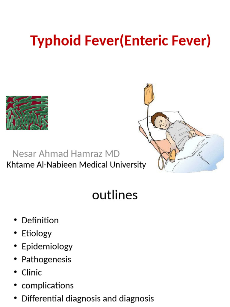 Typhoid Fever | PDF