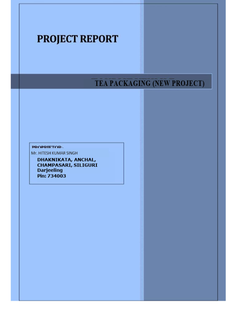 Tea Final | PDF