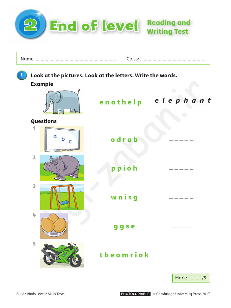 SM2 - Final - Reading & Writing | PDF